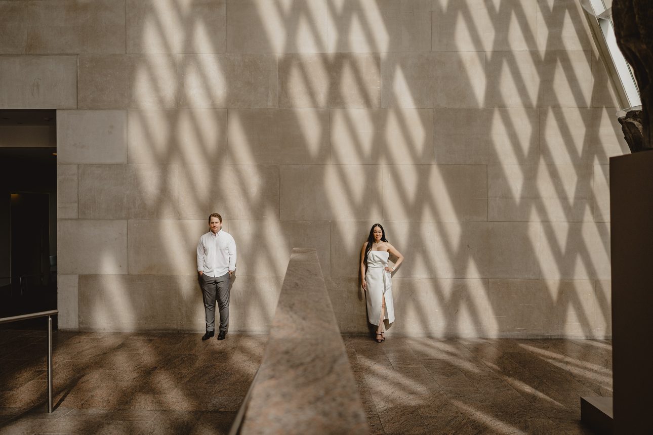 The Met Museum Engagement Session in NYC | Grace & Andrew - J&R Photography