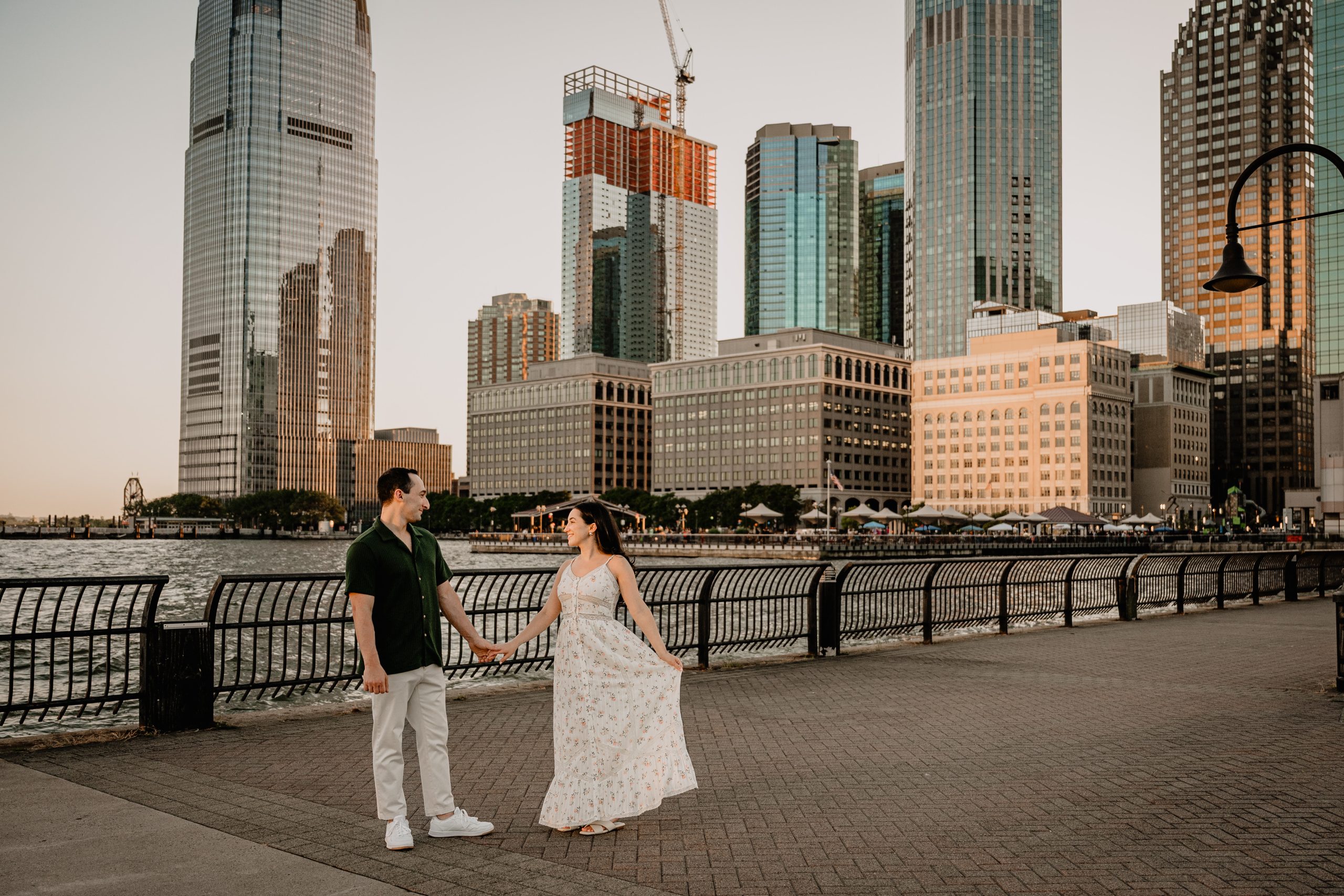 The Jersey City & Home Engagement | Lisa & Micah - J&R Photography